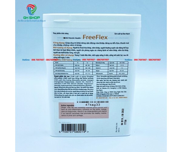Freeflex Giúp Giảm Đau Và Phòng Chống Bệnh Viêm Khớp